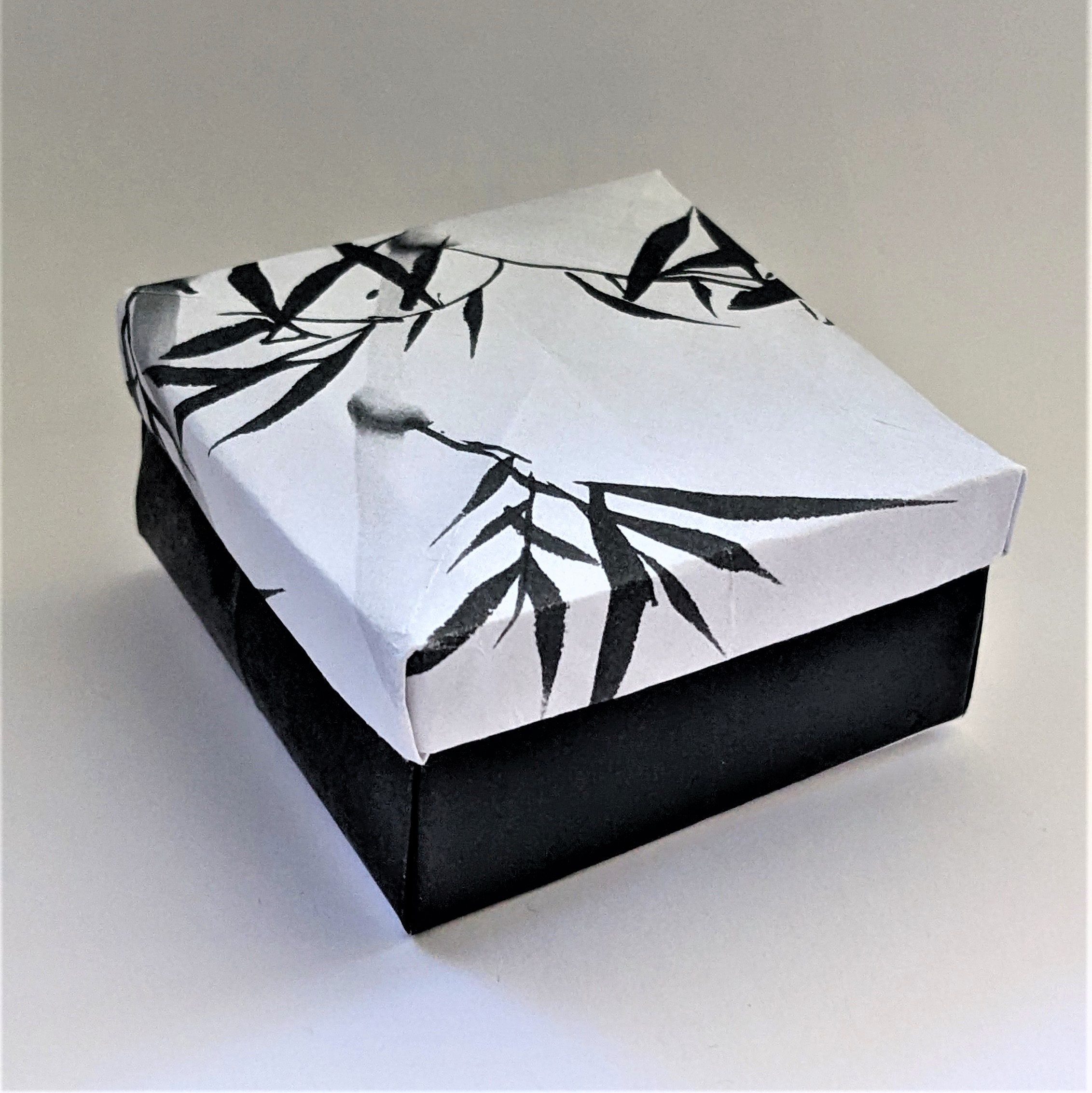 Bamboo Origami Box Template printable - Etsy
