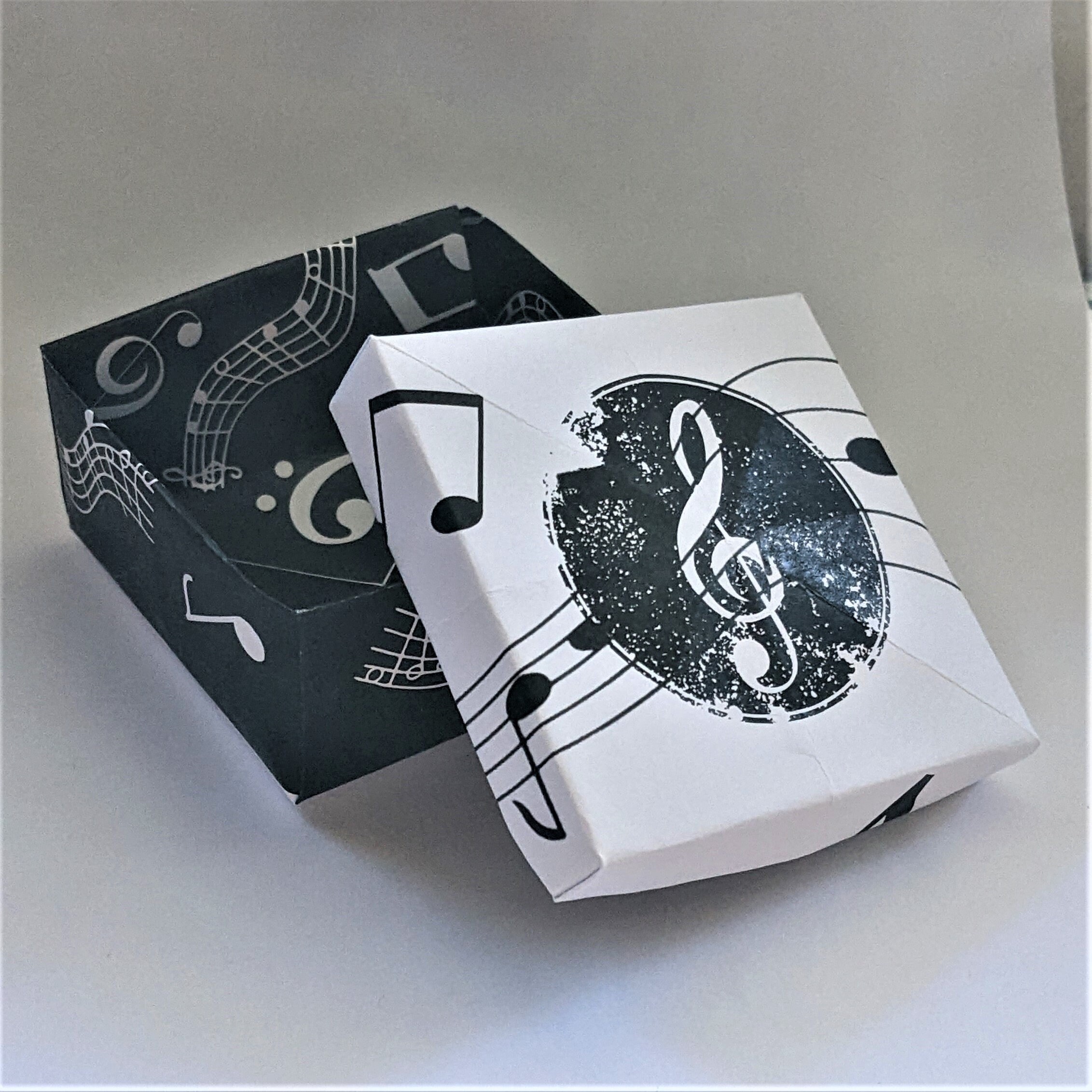 Trio of Origami Box Templates printables - Etsy