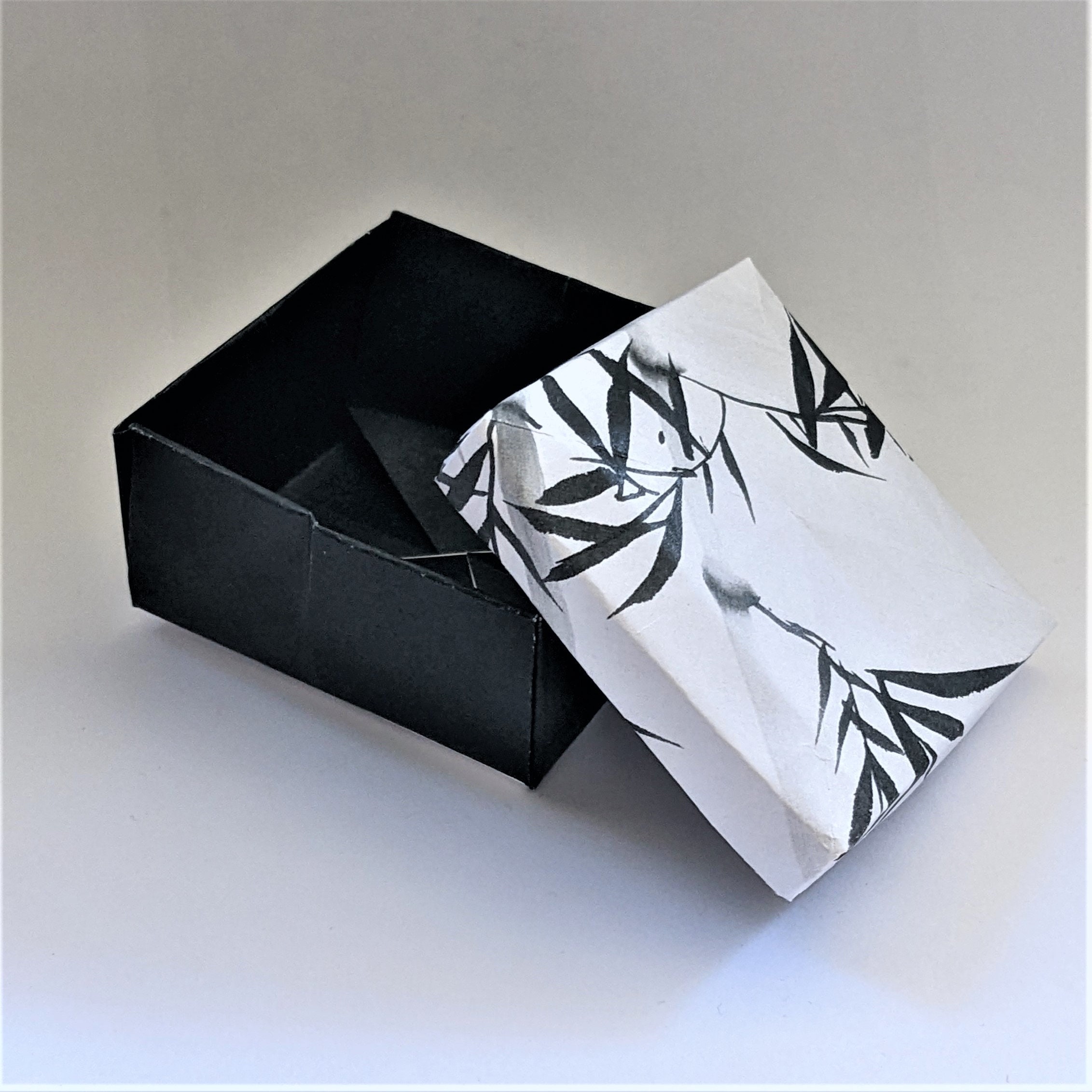 Trio of Origami Box Templates printables - Etsy