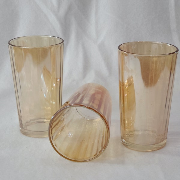 Peach Lusterware - Etsy