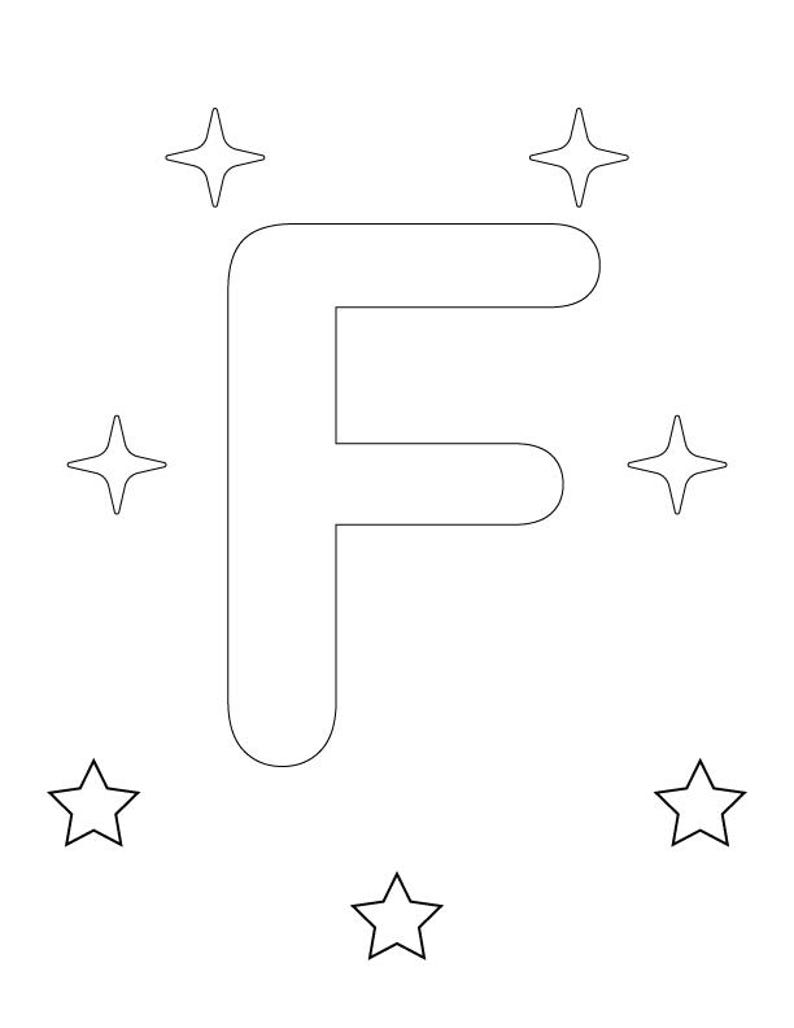 Alphabet Letters ABC Alphabet Coloring Pages for Kids and Toddlers ...