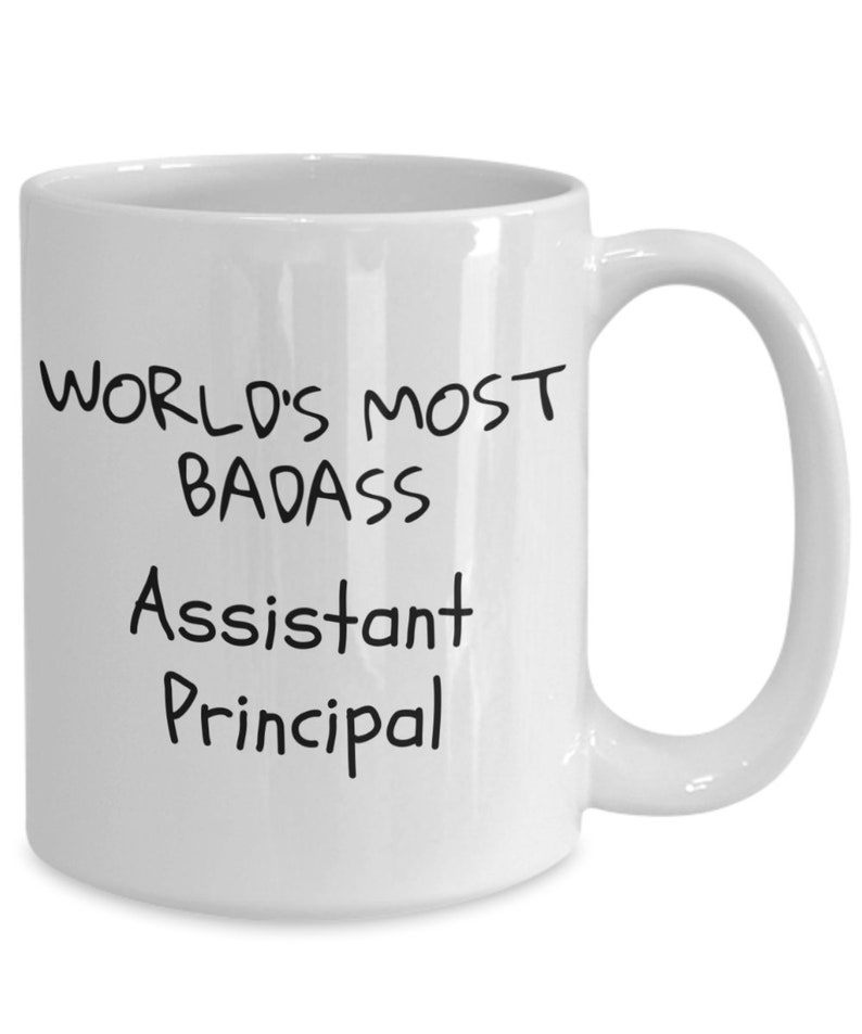 World's Most Badass Assistant Principal Mug - Etsy