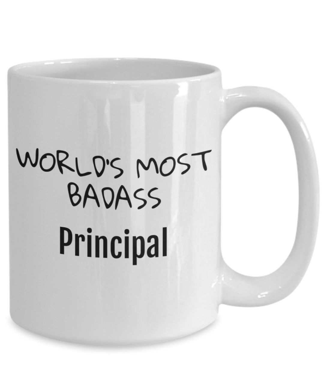 World's Most Badass Principal Mug - Etsy