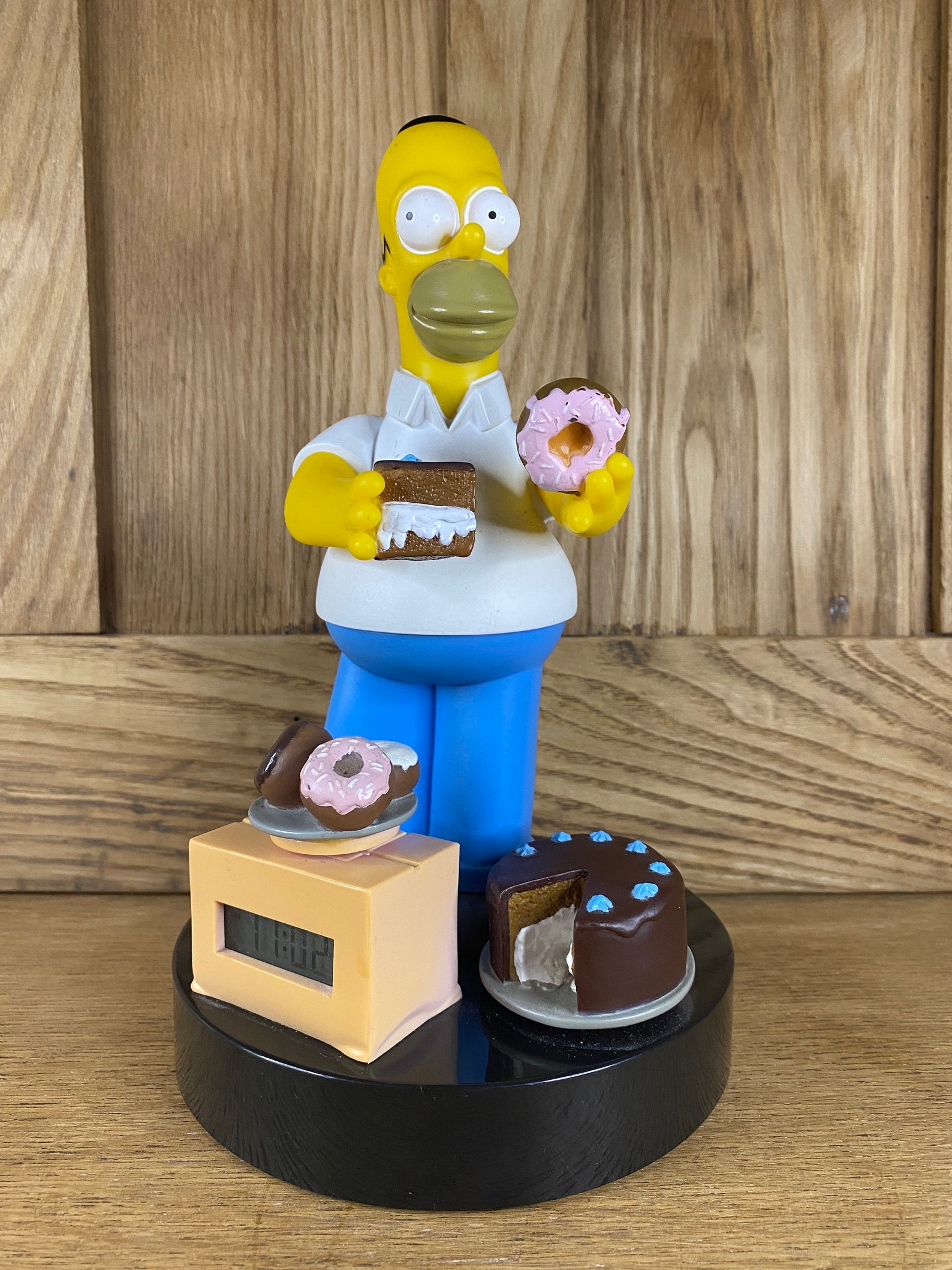 The Simpsons Homer Simpson Talking Alarm Clock 1998 20th Century Fox ...