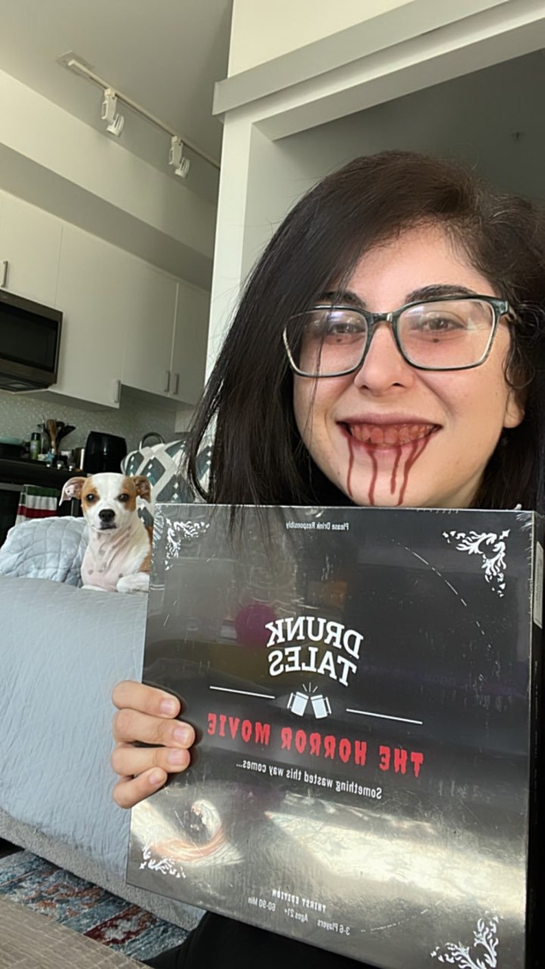 Drunk Tales: the Horror Movie Drinking & Party Board Game - Etsy