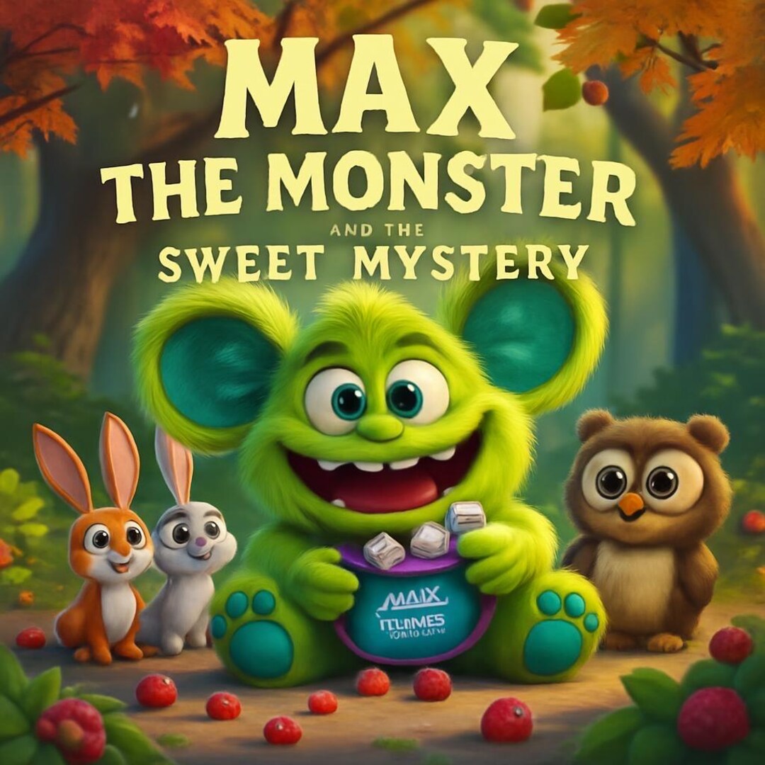 Max the Monster and the Sweet Mystery - Etsy