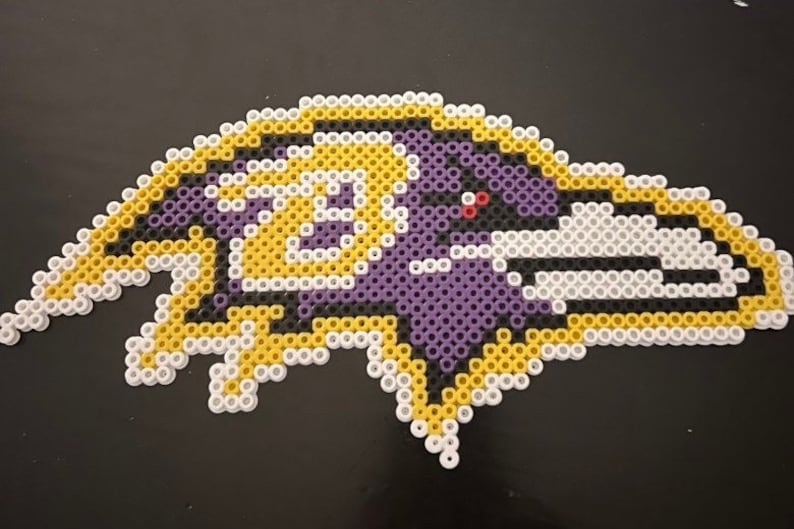 Perler Bead Sports Team Logo - Etsy