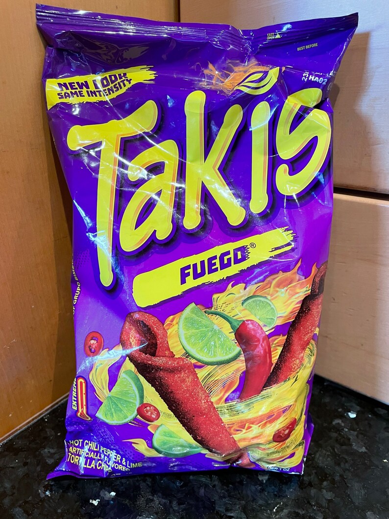 Takis Fuego Blue Heat Dragon Sweet Chilli Nacho Explosion - Etsy México