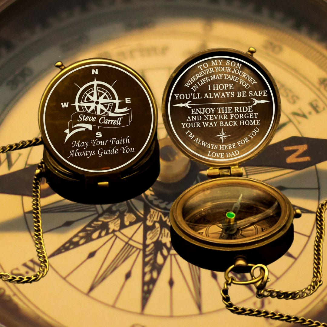 Gift Pirate Compass, Personalized Pirate Compass, Birthday Gift for My ...