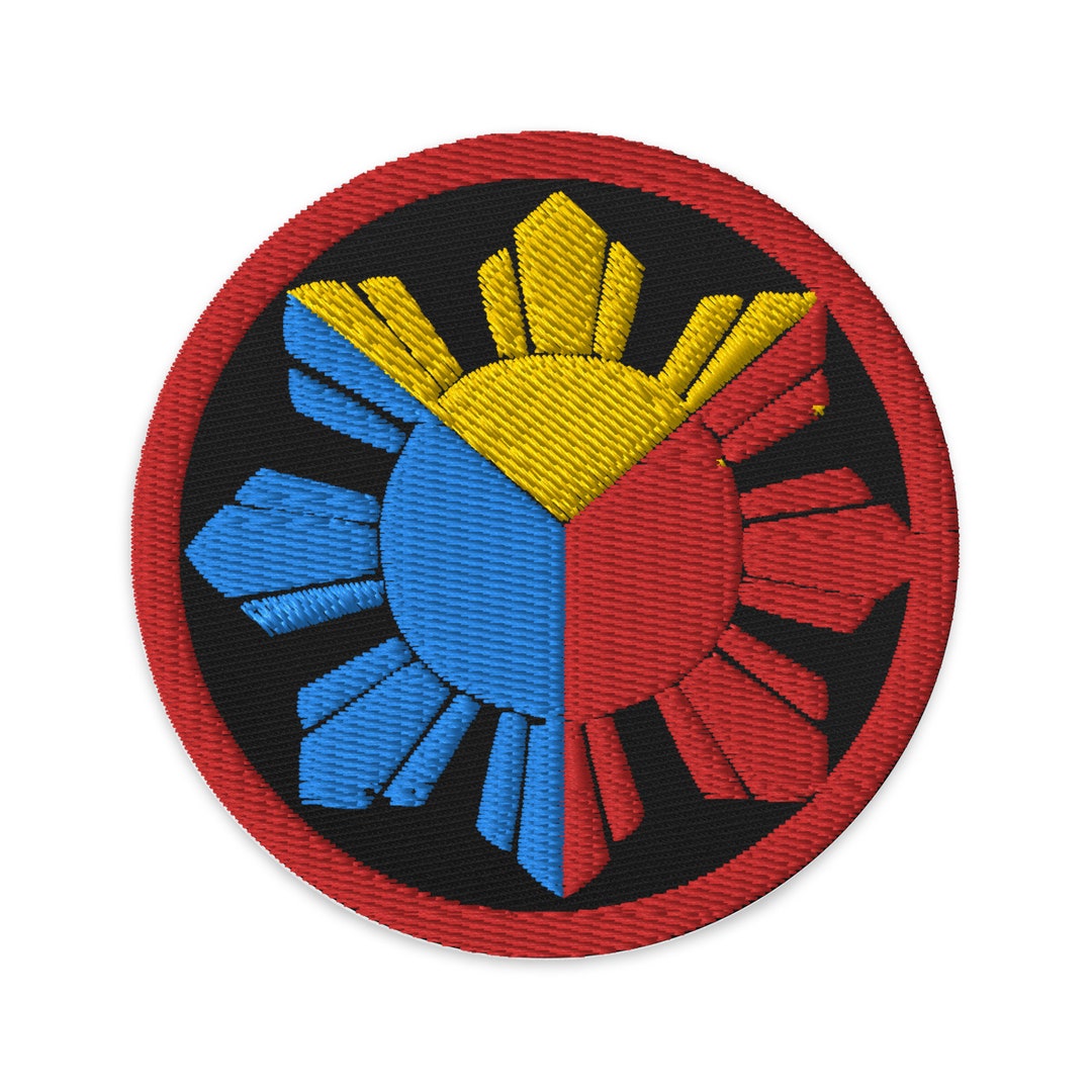 Philippines Embroidered Patches - Etsy