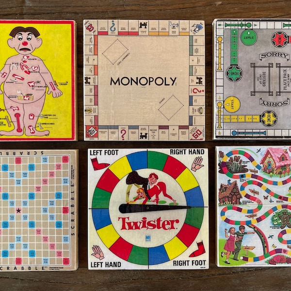 Vintage Board Games - Etsy