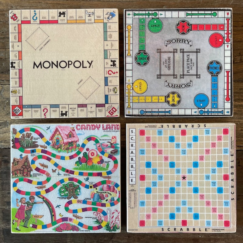 Vintage Board Games - Etsy