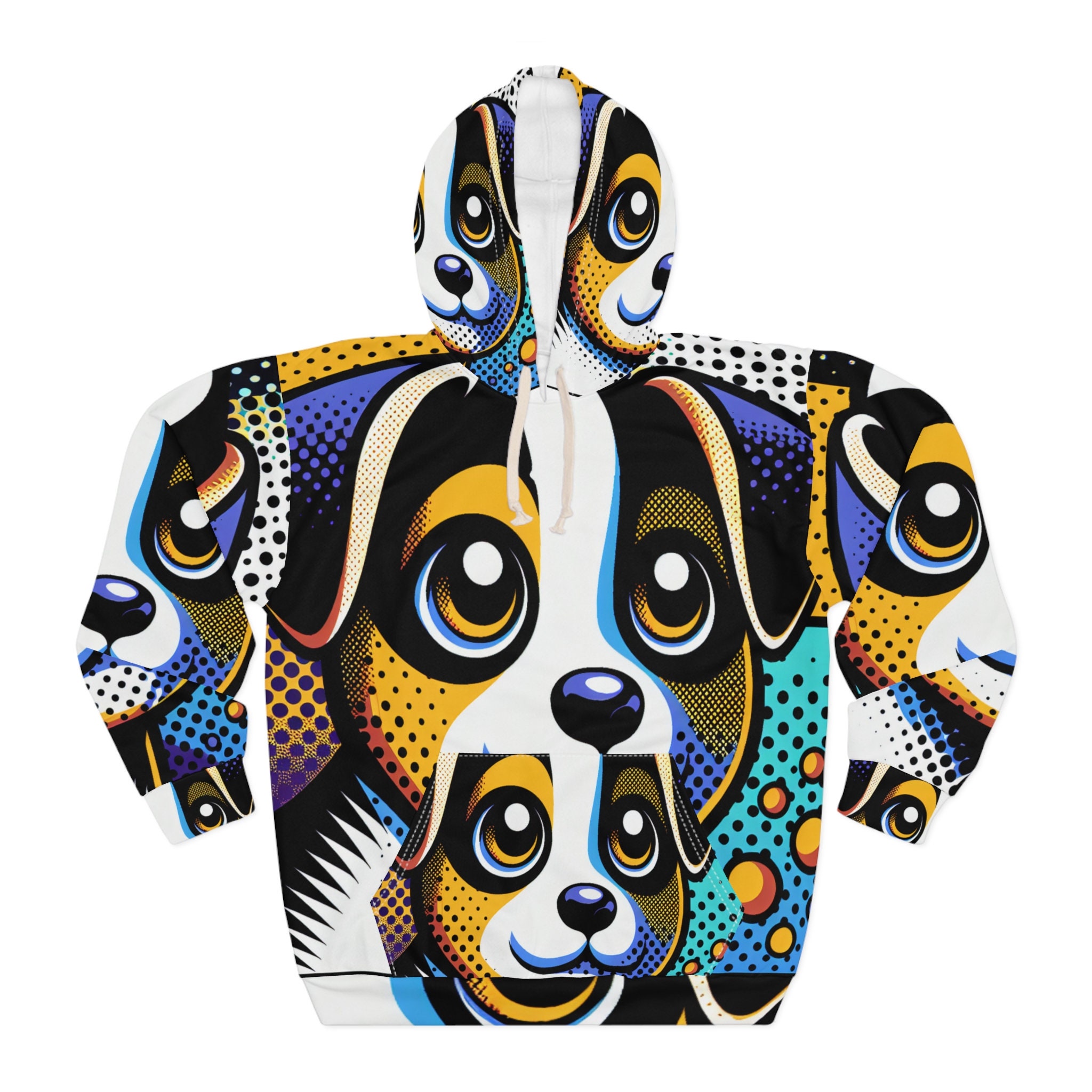 Pop-art Kawaii Dog Playful & Contemporary Pattern for the Modern ...