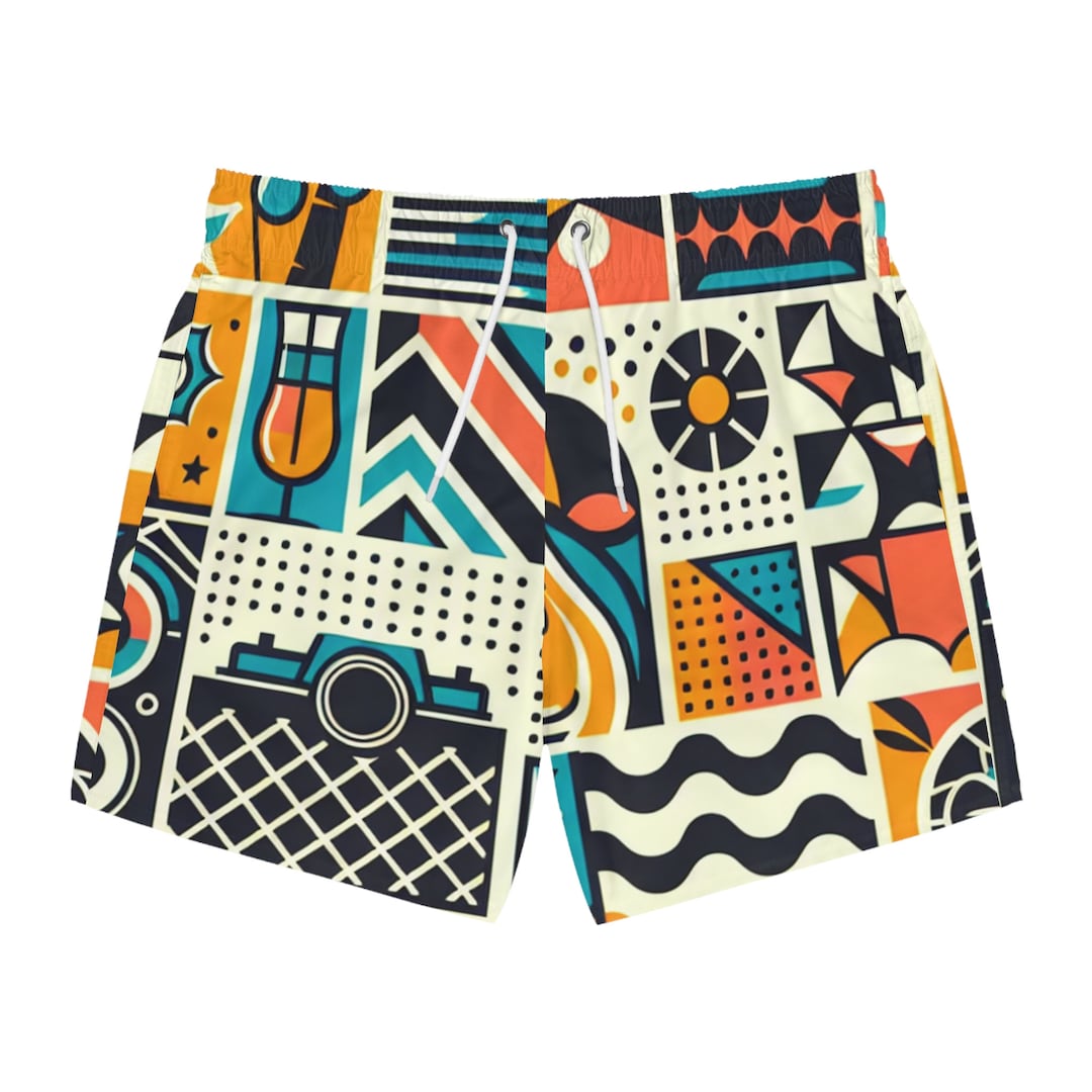 Vintage Mens Bathing Suit Vintage Mens Swimsuit Retro Mens Swimwear ...