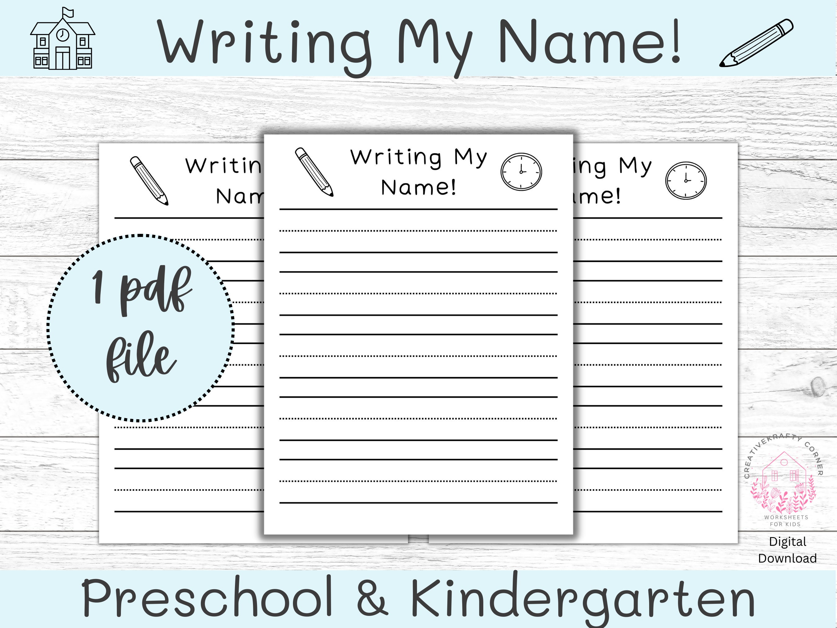 Writing Names Worksheet