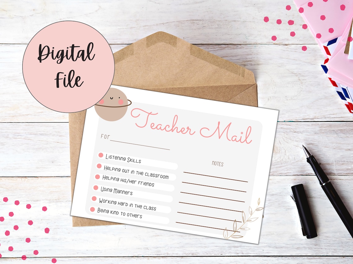 Teacher Mail, Teacher Mail Planets, Happy Mail, Teacher Happy Mail ...