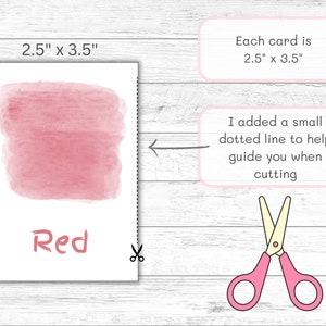 Pastel Color Flashcards, Flashcards for Kids, Color Flashcards ...