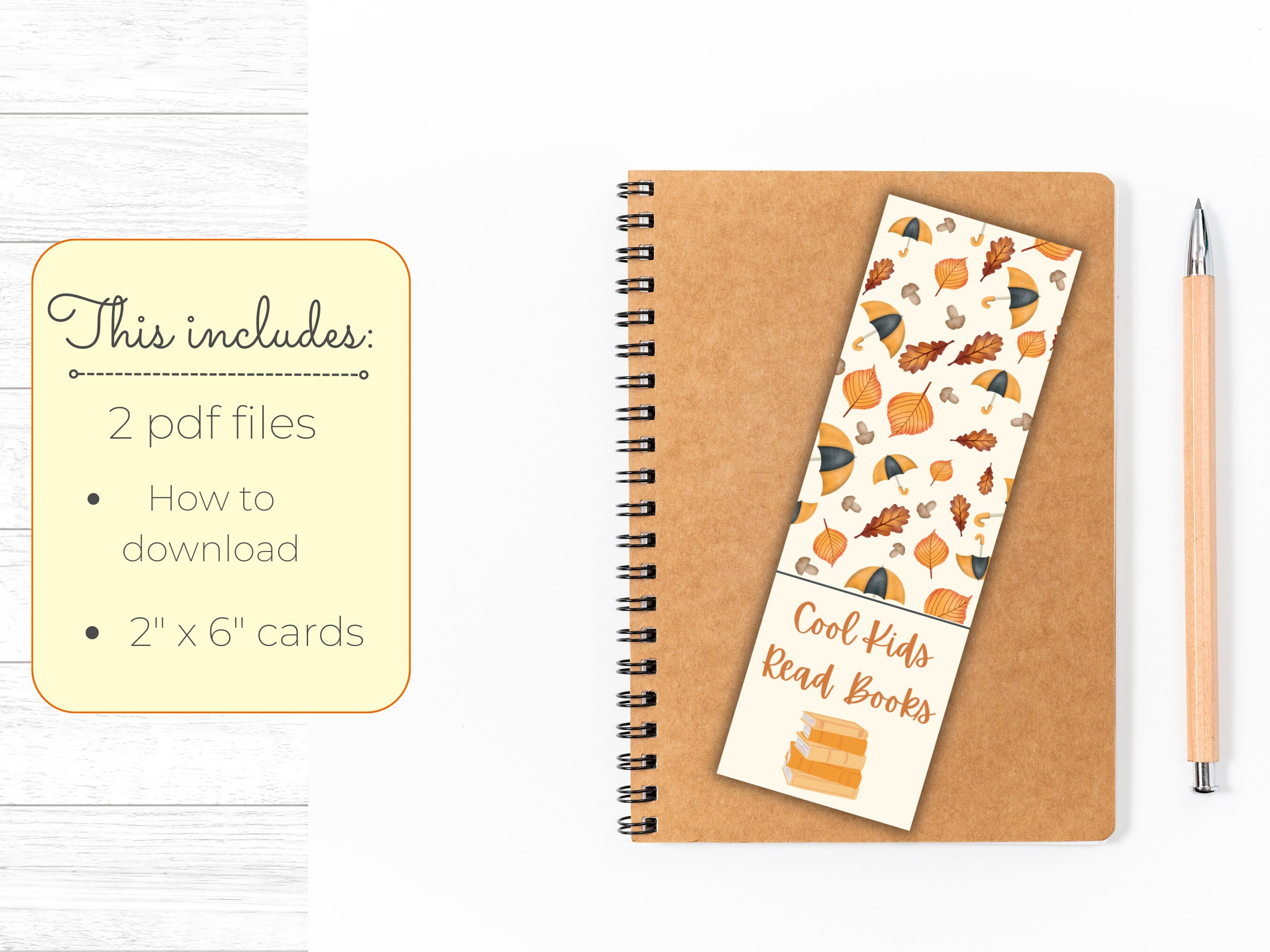 12 Fall Printable Bookmarks for Kids | Fall Bookmarks | Autumn ...