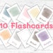 Pastel Color Flashcards, Flashcards for Kids, Color Flashcards ...