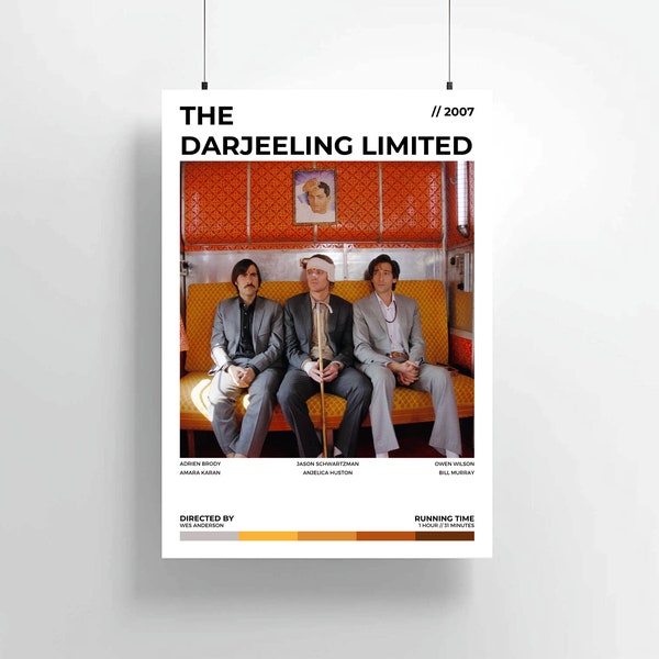 Darjeeling Limited Poster - Etsy