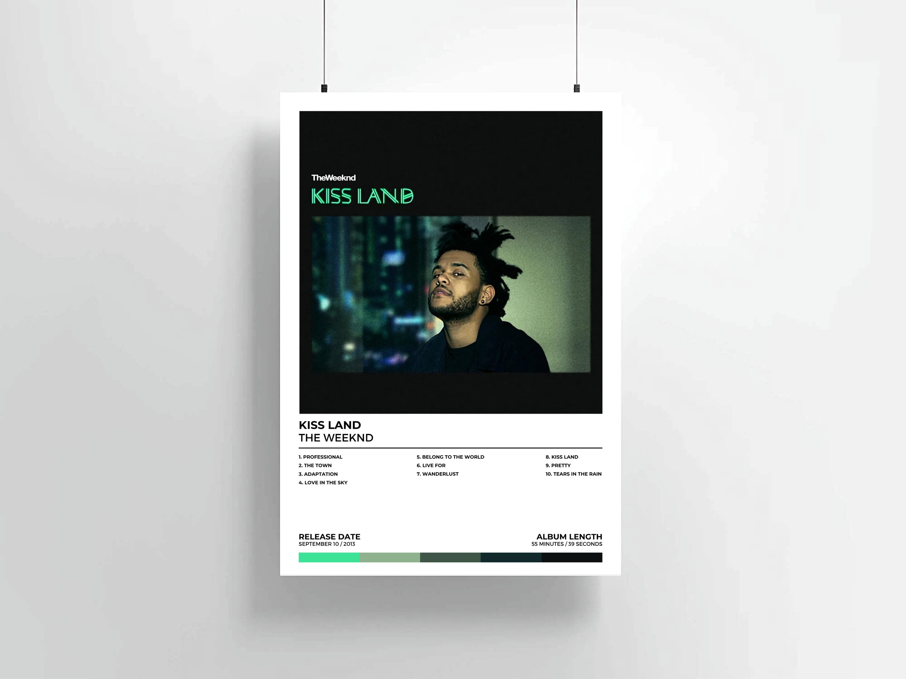 The Weeknd Kiss Land Cover