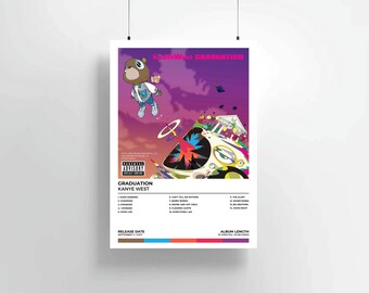Graduation Kanye West Album - Etsy