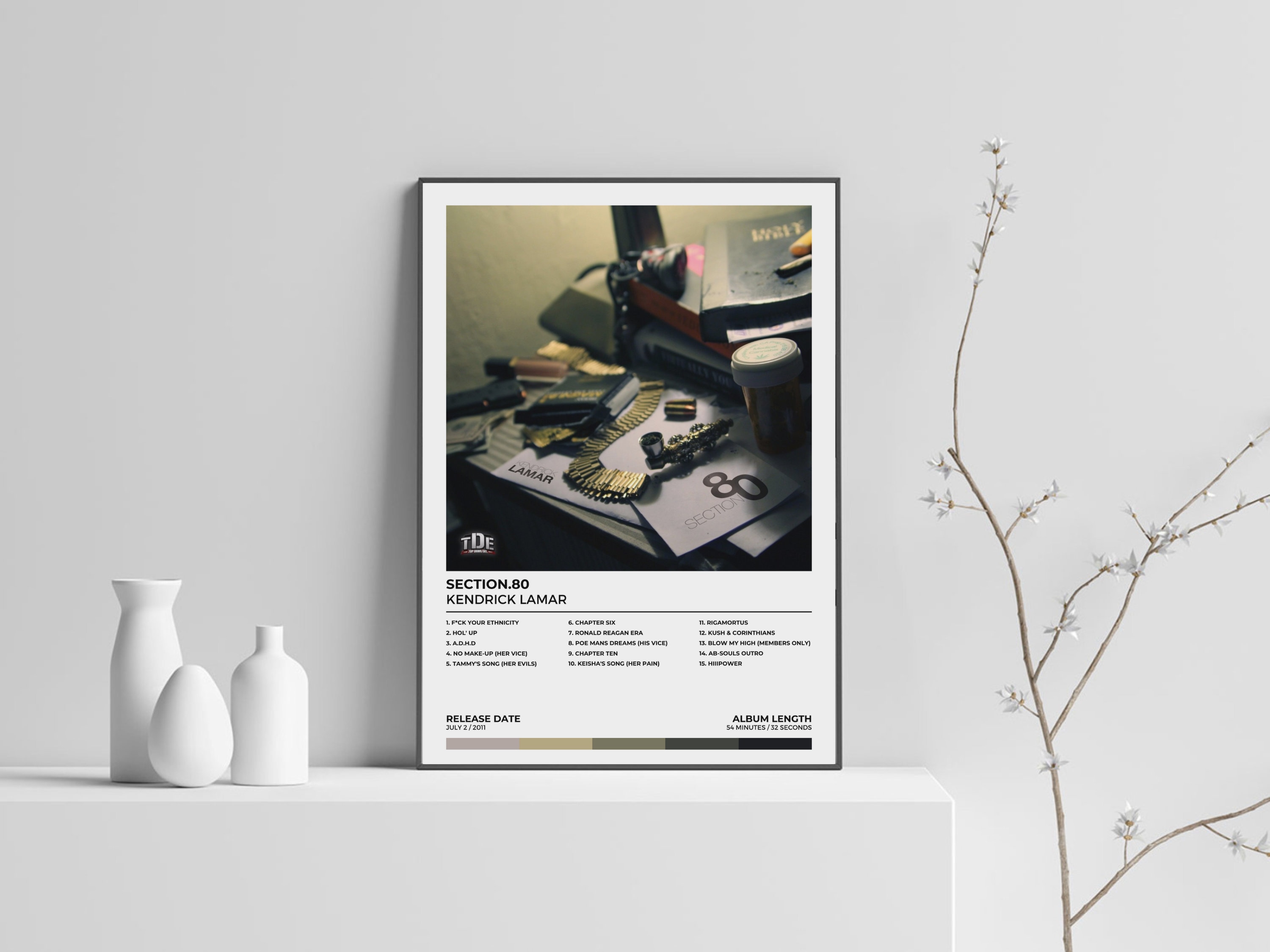 Kendrick Lamar Section 80 Tracklist
