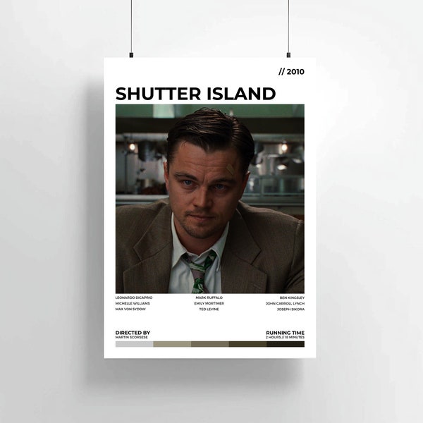 Shutter Island Movie Poster - Etsy