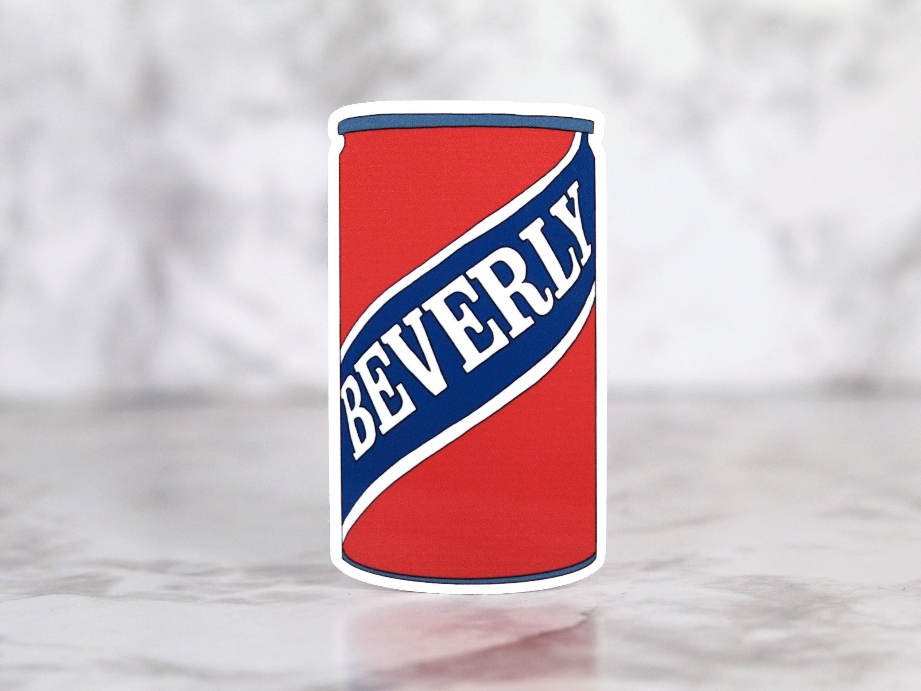 Beverly Soda Can 2.5 or 3 Vinyl Sticker Club Cool EPCOT - Etsy