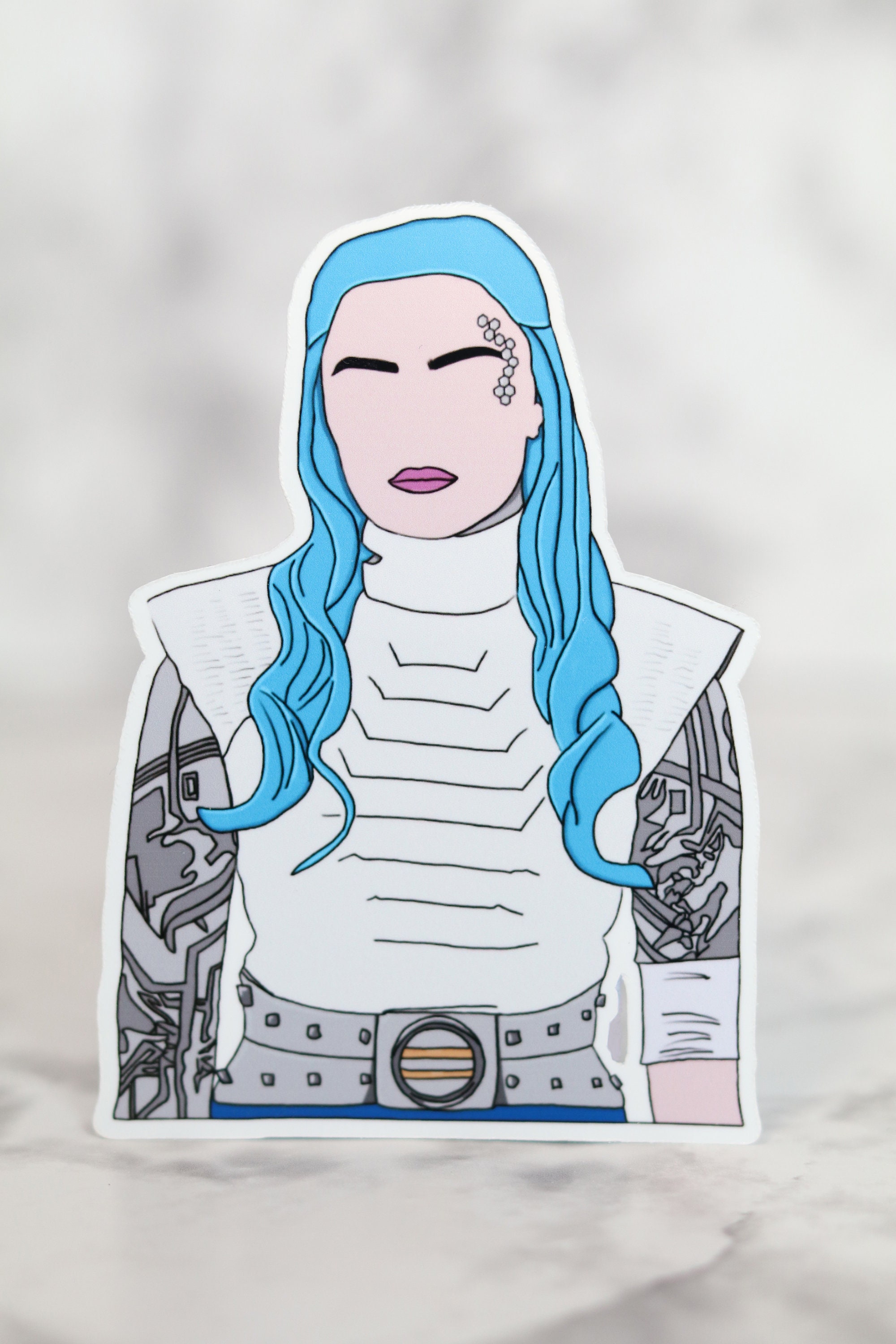 Zed and Alien Addison Zombies 3 3 Vinyl Stickers - Etsy