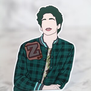 Zed and Alien Addison Zombies 3 3" Vinyl Stickers - Etsy