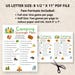Camping Scavenger Hunt Game for Kids, Family Outdoor Campground ...