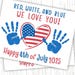 4th of July Kids Handprint Craft, Toddler Daycare Kindergarten ...