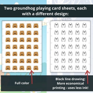 Printable Groundhog Day Dice Pass the Candies Game, Classroom ...