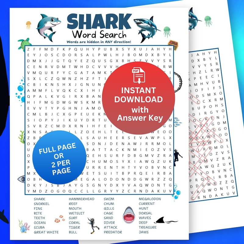 Shark Week - Etsy