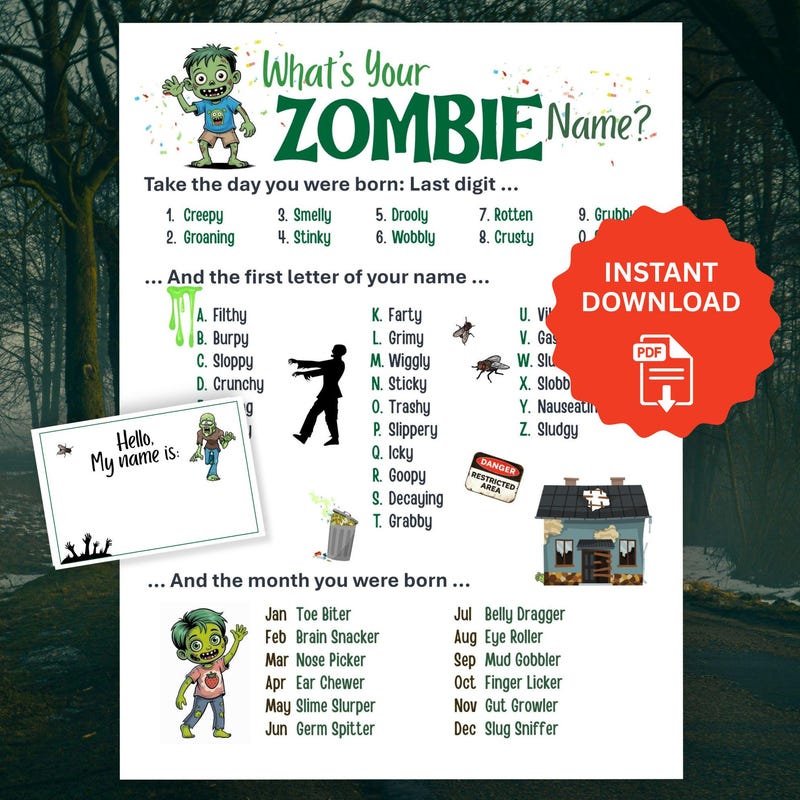 Zombie Apocalypse - Etsy