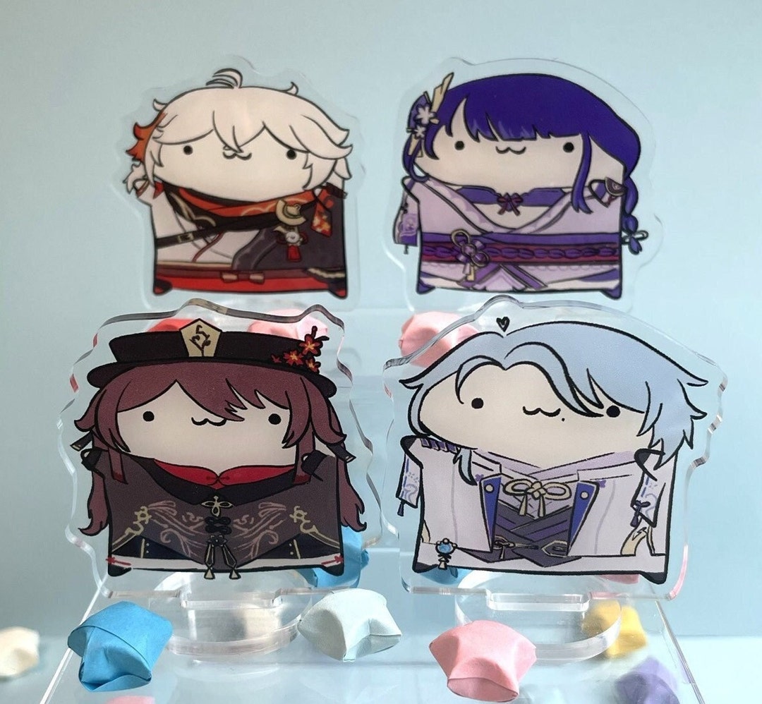 Chibi Genshin Acrylic Stand (5 Cm) - Etsy