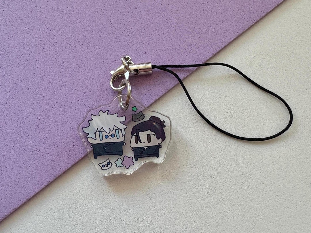 Jujutsu Kaisen | JJK Gojo and Geto Small Acrylic Phone Charm - Etsy