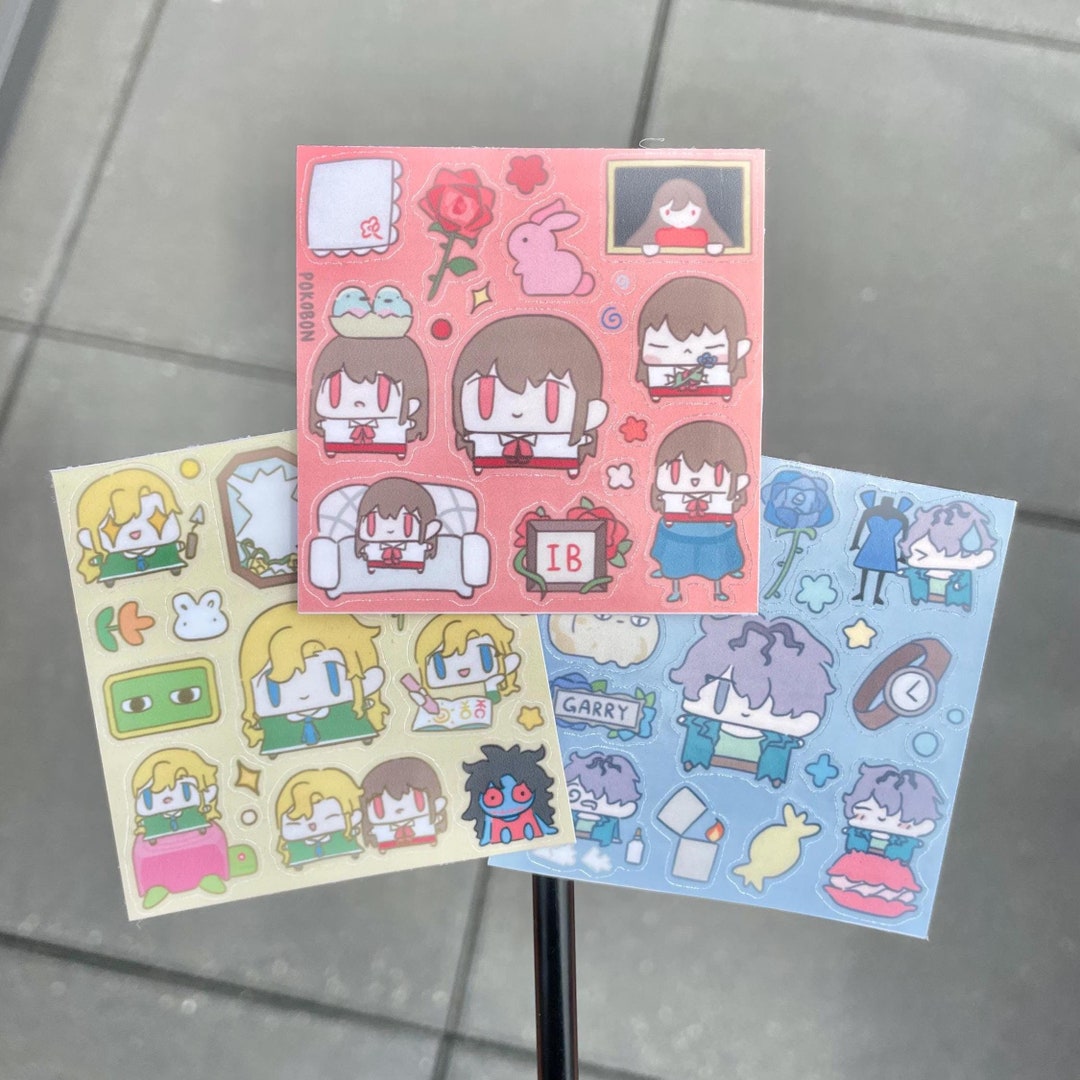 IB Chibi Sticker Sheets - Ib, Garry, Mary - Etsy