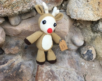 Dasher Reindeer Plush - Etsy