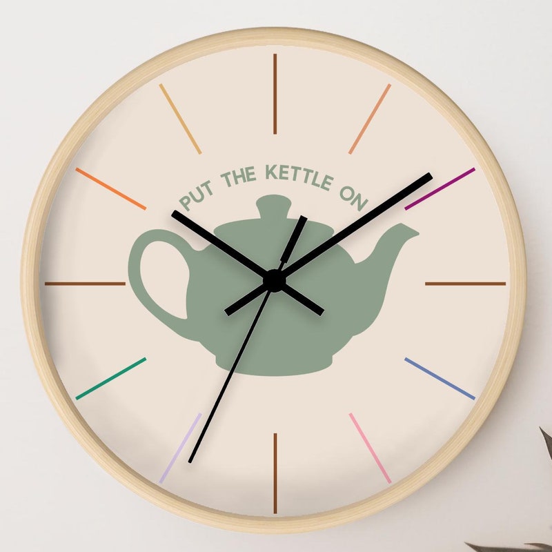 Teapot Clock - Etsy