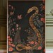 Jungle Snake Print Floral Snake Painting Reptile Prints Python ...
