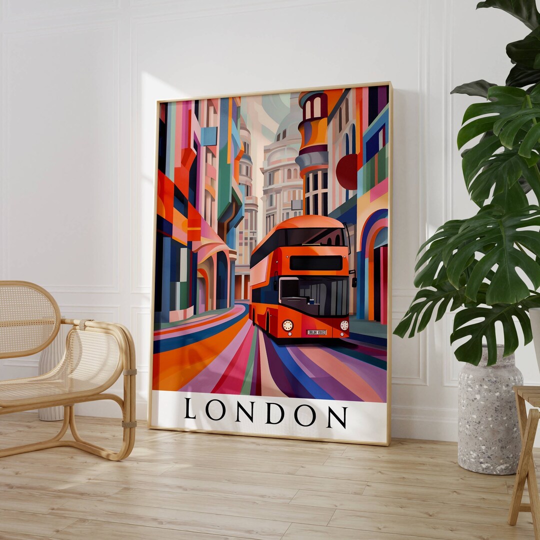 London Print, London Poster, London Travel Print, London Wall Art ...
