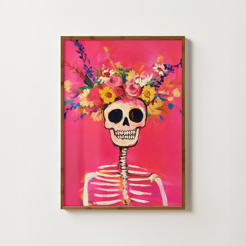 Skeleton Wall Art - Etsy