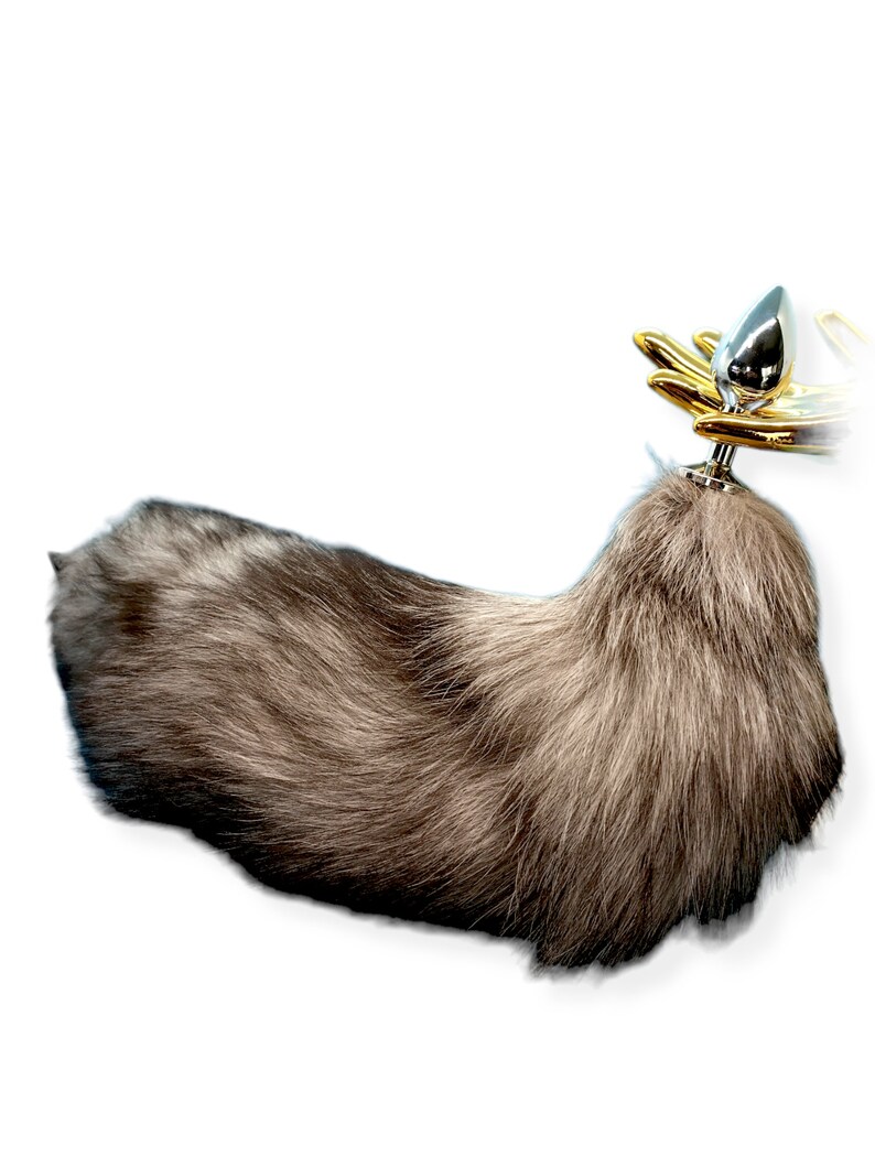 Anal Plug Tails fox Tail real Fox Tail - Etsy