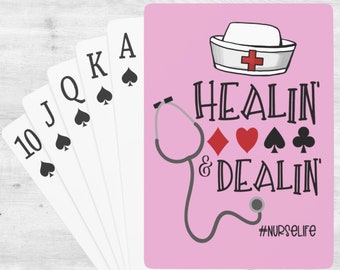 Nurse Poker Cards - Etsy
