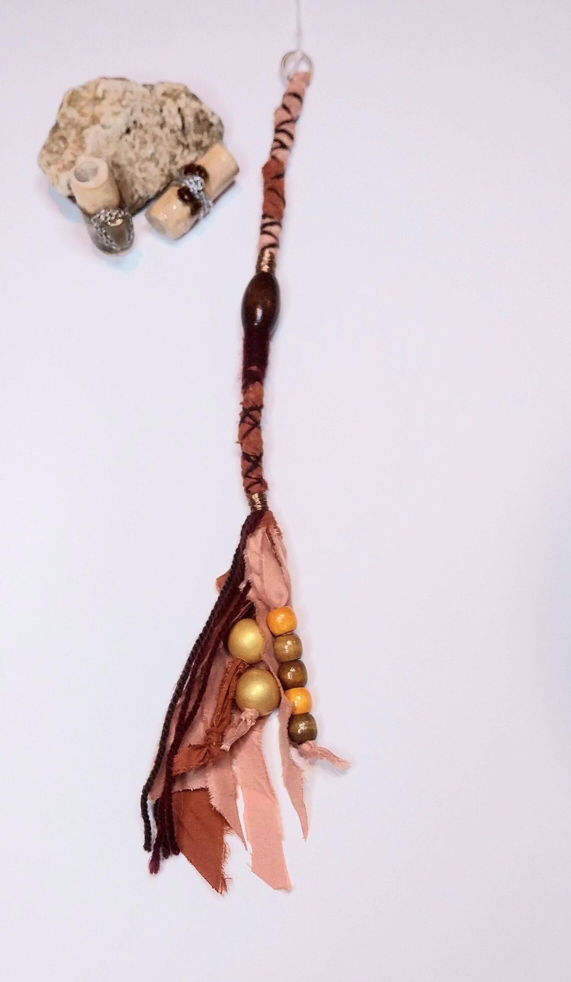 Fall Beaded Hair Locs, Bohemian Hair Jewelry - Etsy UK