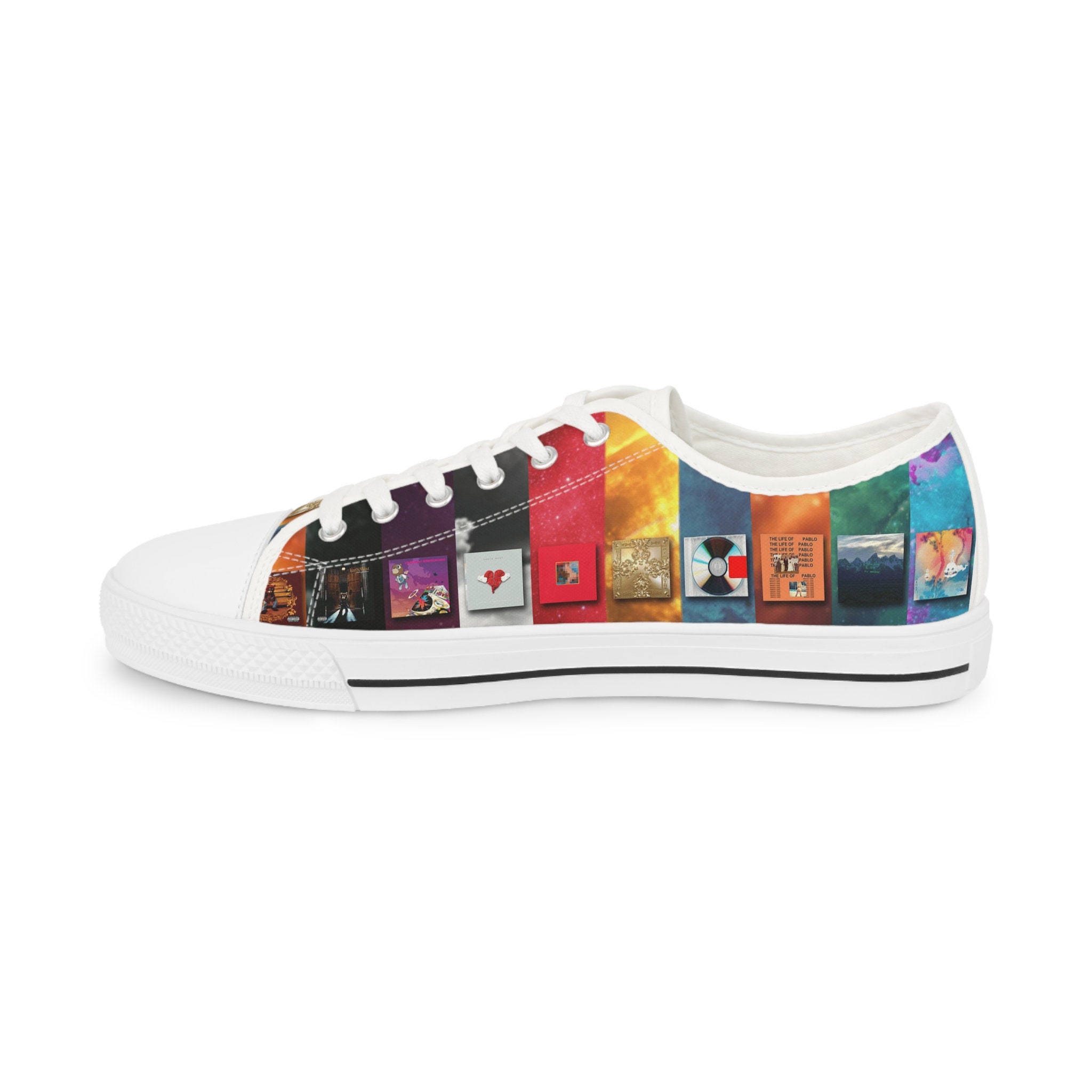 Kanye West, Iconic Album Sneakers MBDTF, the Life of Pablo, Graduation ...