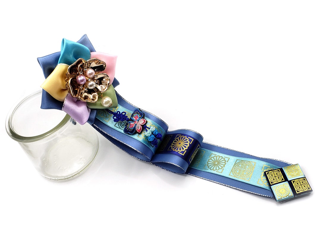 Hanbok Hair Accessories daenggi 댕기 Traditional Korean Hair Accessories ...