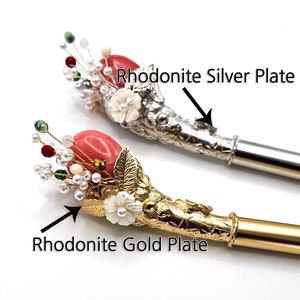 Korean Traditional Hair Pin - Binyeo Stick Hanbok Accessory - Ornament ...